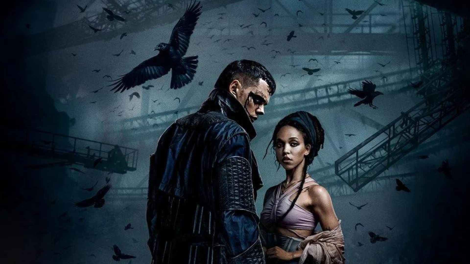O Cartaz Do Remake Do Corvo O Corvo“: Remake Com Bill Skarsgård
