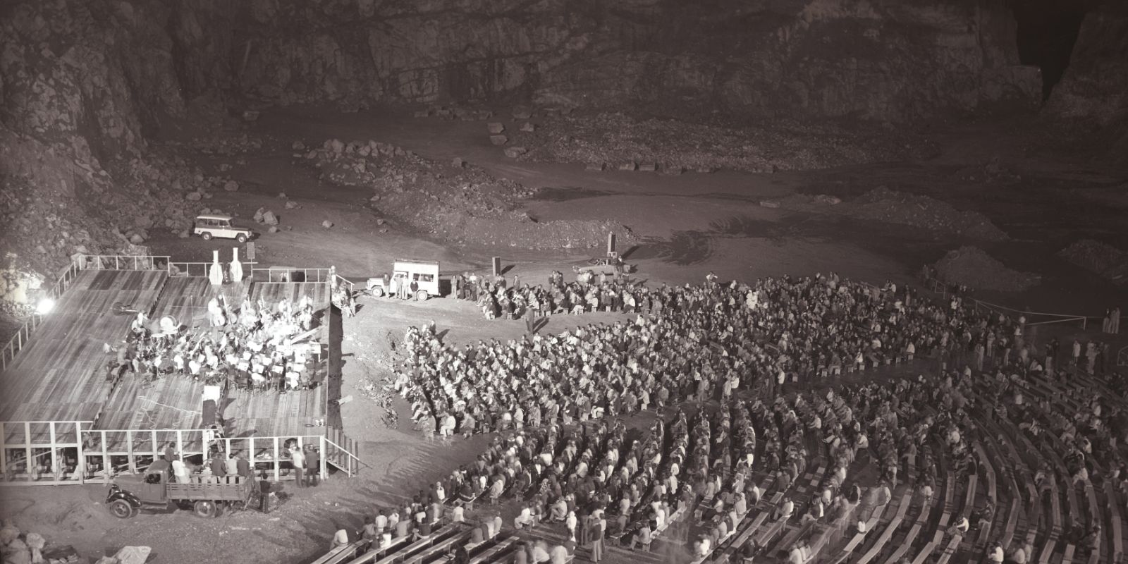 Curitiba 332 anos: confira fotos históricas da Ópera de Arame ...